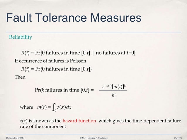 Database , 12 Reliability | PPTX | Databases | Computer Software and Applications