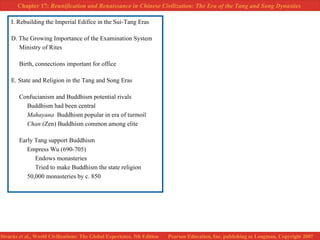12. Reunification and Renaissance in China | PPT
