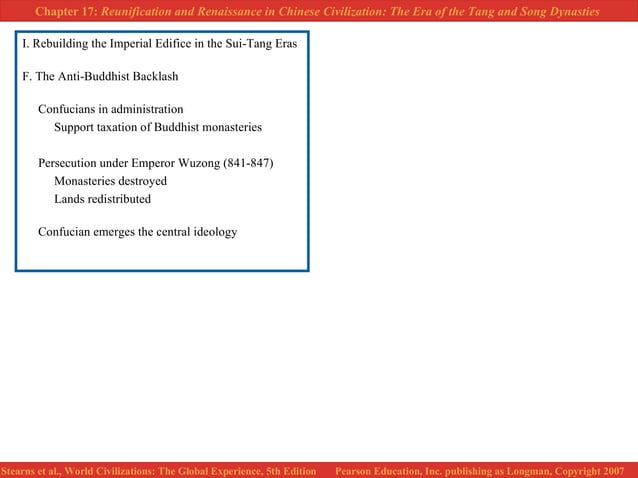 12. Reunification and Renaissance in China | PPT | Buddhism | Religion ...