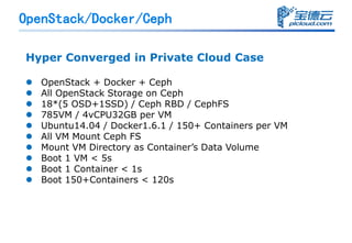 Ceph Day Shanghai - Hyper Converged PLCloud with Ceph | PDF | Cloud Computing | Internet