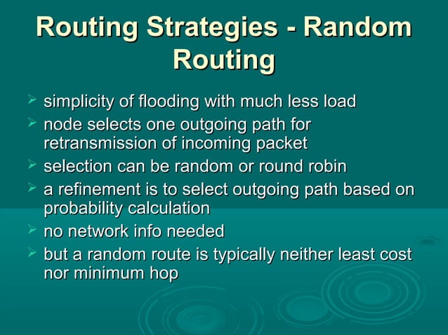 routing | PPT
