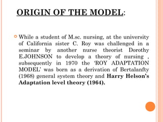 12. roy's theory | PPT