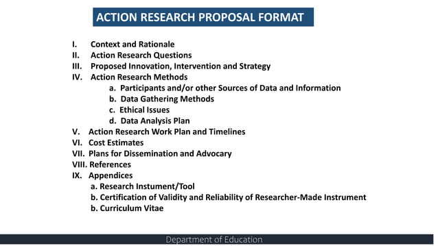 12-SAMPLE OF ACTION RESEARCH PROPOSALS FROM BERF APPROVED RESEARCHES.pptx | Professional School ...
