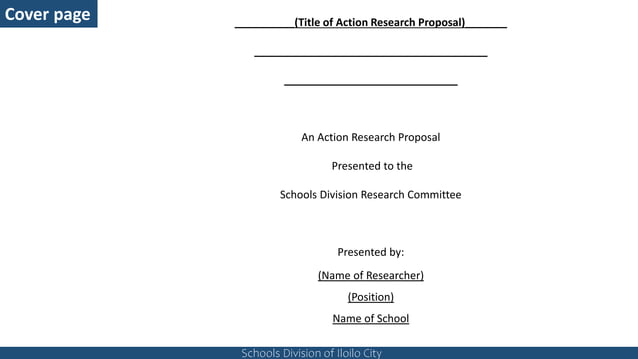 12-SAMPLE OF ACTION RESEARCH PROPOSALS FROM BERF APPROVED RESEARCHES.pptx | Professional School ...