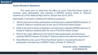 12-SAMPLE OF ACTION RESEARCH PROPOSALS FROM BERF APPROVED RESEARCHES.pptx