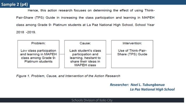12-SAMPLE OF ACTION RESEARCH PROPOSALS FROM BERF APPROVED RESEARCHES.pptx | Professional School ...