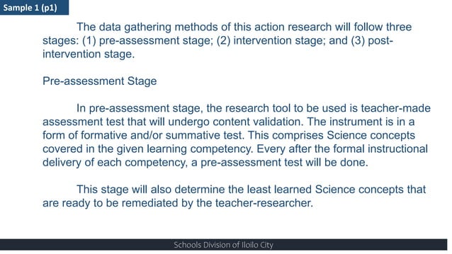 12-SAMPLE OF ACTION RESEARCH PROPOSALS FROM BERF APPROVED RESEARCHES.pptx | Professional School ...