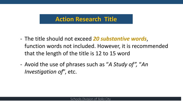 12-SAMPLE OF ACTION RESEARCH PROPOSALS FROM BERF APPROVED RESEARCHES.pptx | Professional School ...