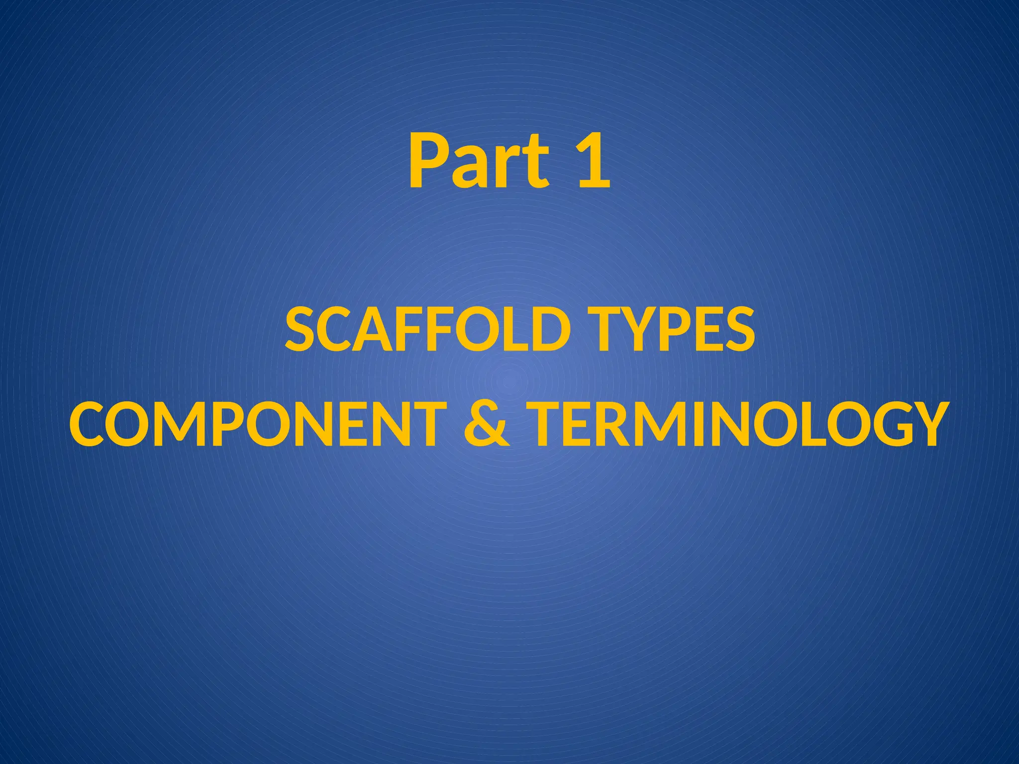 12-Scaffolding its a out scaffolding type and parts | PPTX