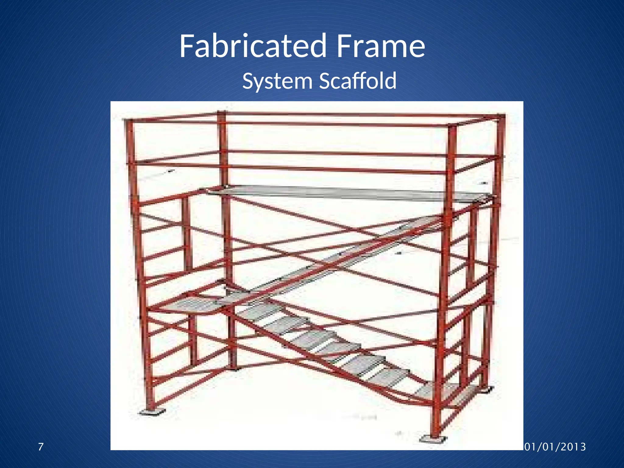 12-Scaffolding its a out scaffolding type and parts | PPTX