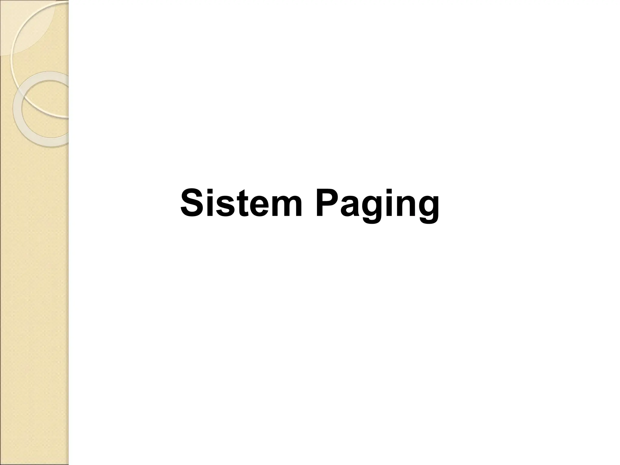 Paging sistem pada code program xi x.ppt