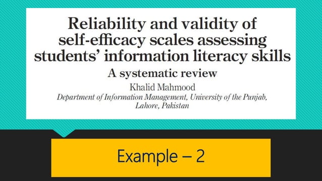 Systematic literature review -- Examples | PPTX | Education