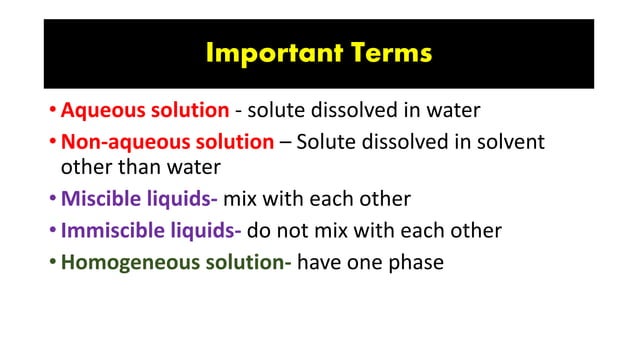 Solutions and Colligative properties | PPTX | Chemistry | Science