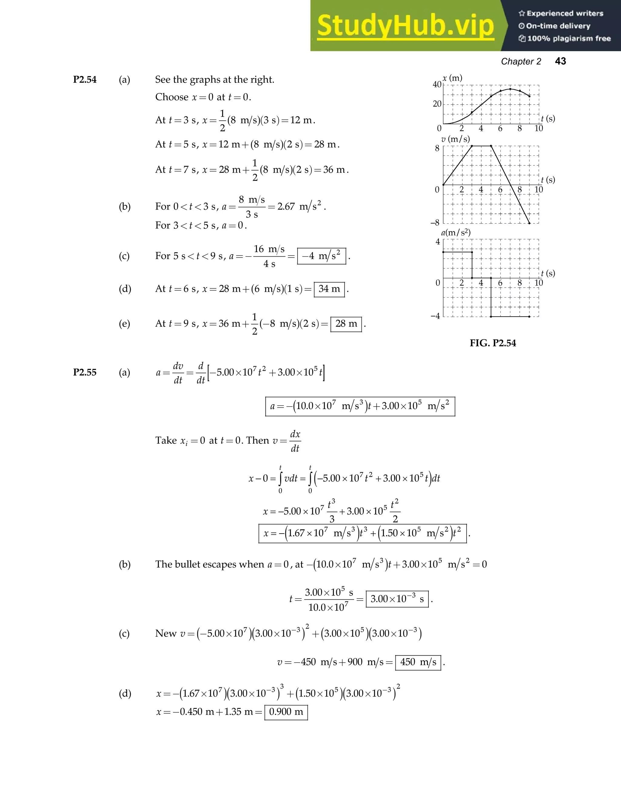 1 2-Solutions Serway Physics 6Th Edition | PDF