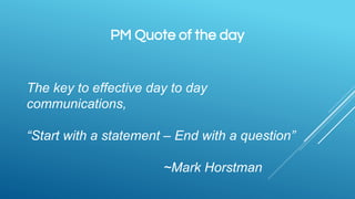 12-PMP Training - Stakeholder Management | PPTX