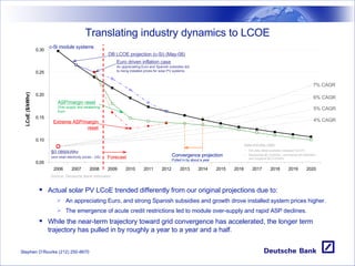 Stephen O'Rourke | PV Status and Pathways | PPT