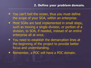 12 Steps To Soa Final | PPT