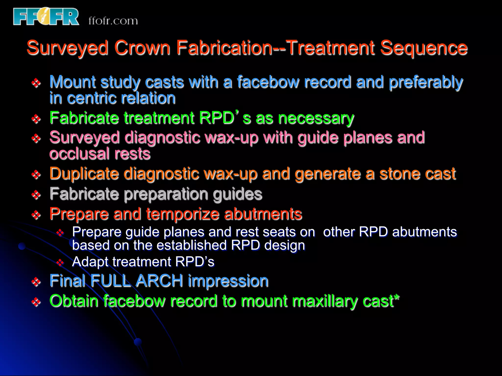 12.surveyed crowns and combined fixed rpd cases | PDF