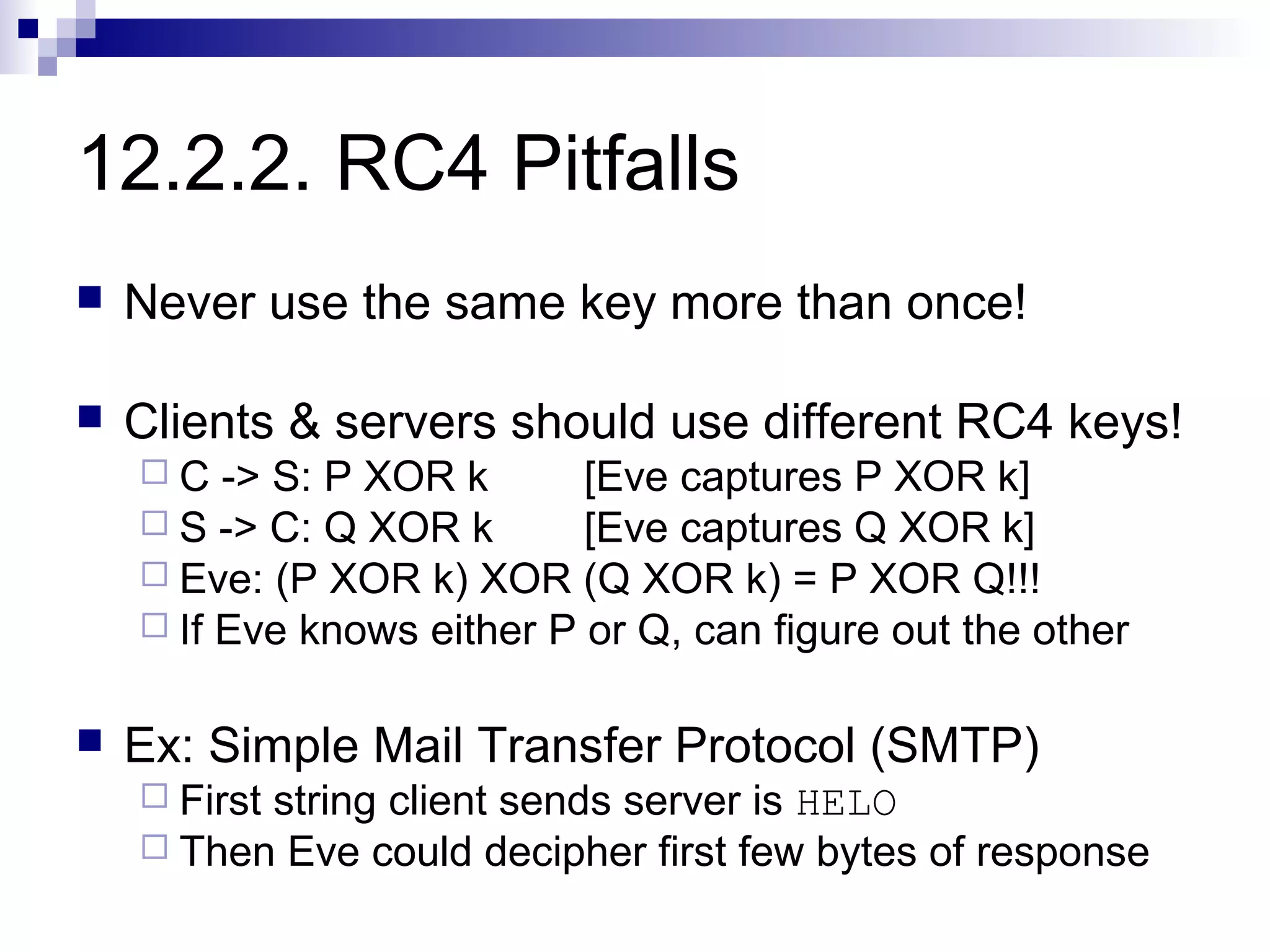 12 symmetric key cryptography | PPT