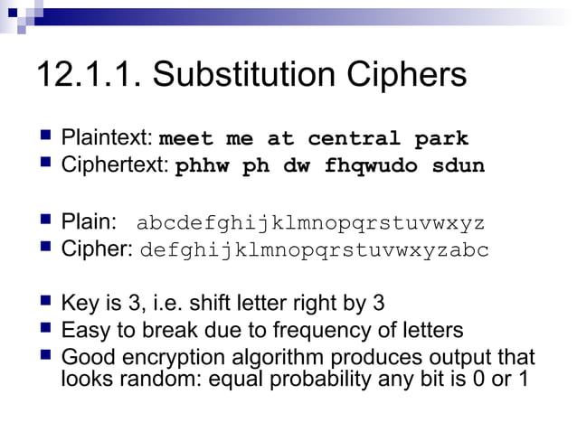 12 symmetric key cryptography | PPT