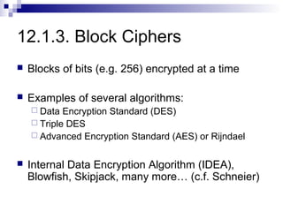 12 symmetric key cryptography | PPT