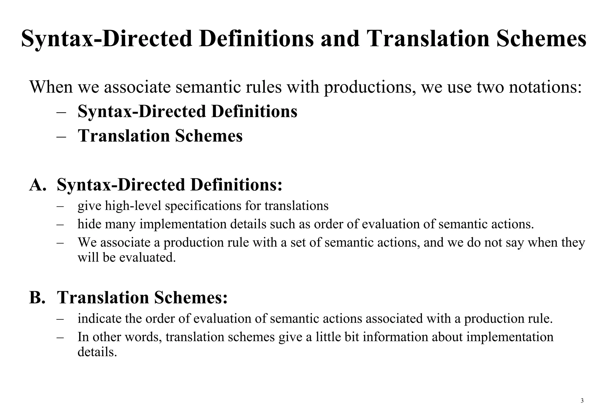 12-Syntax Directed Definition – Evaluation Order-09-06-2023.ppt