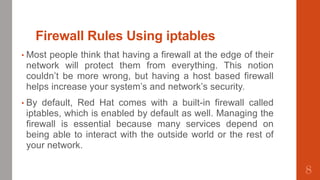 12 - System Security in Red Hat | PPT