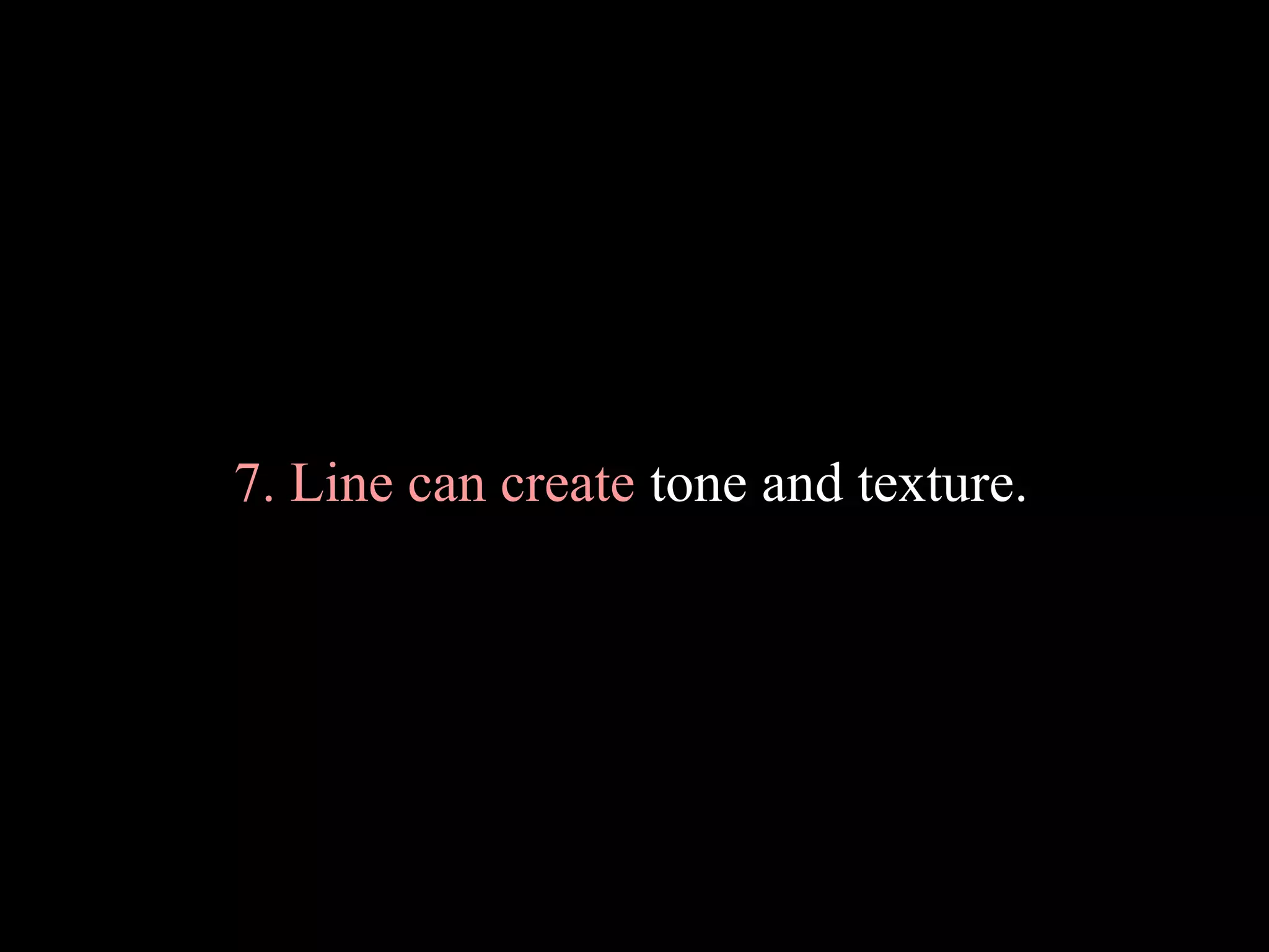 12 the visual elements -line | PPT