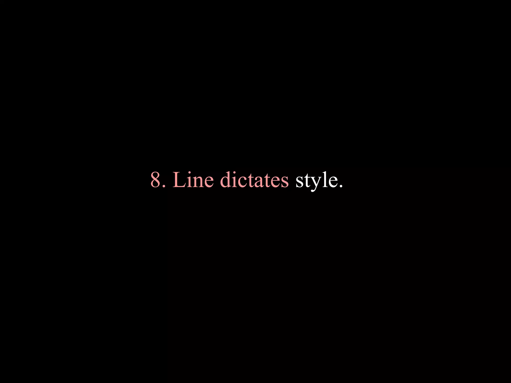 12 the visual elements -line | PPT
