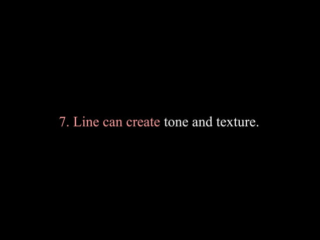 12 the visual elements -line | PPT