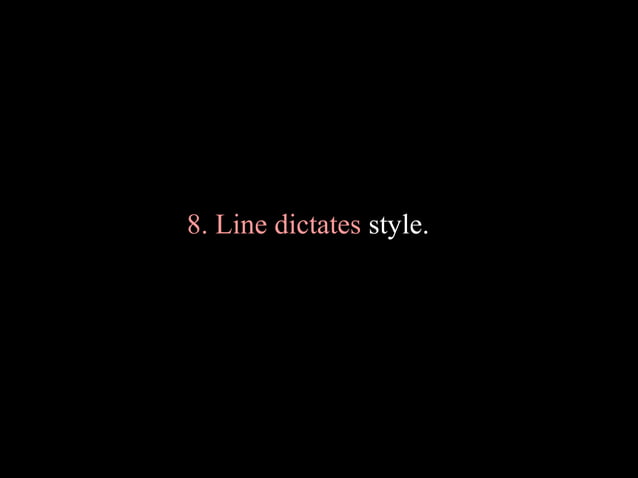 12 the visual elements -line | PPT