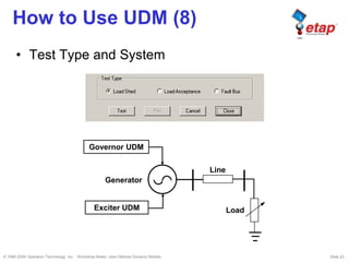 ETAP - udm - User-Defined Dynamic Models | PDF