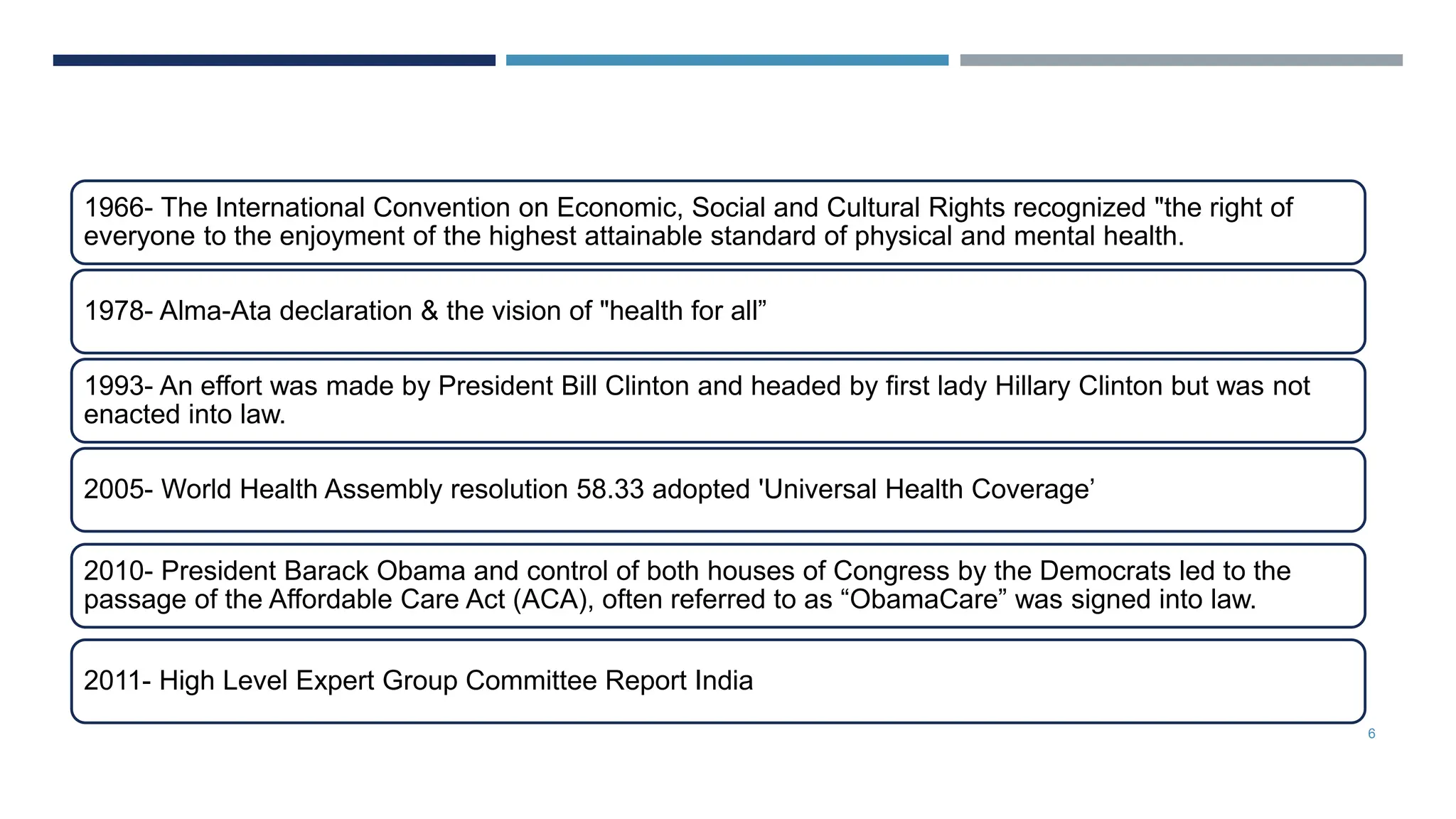 UNIVERSAL HEALTH CARE | PPTX