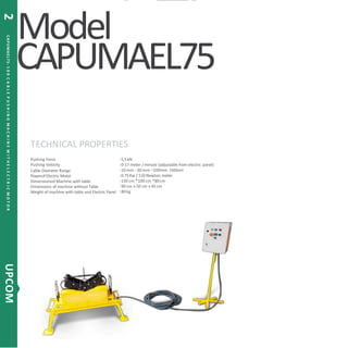 Cable Pushing Machine | PDF