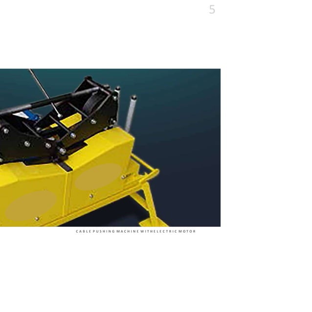 Cable Pushing Machine | PDF