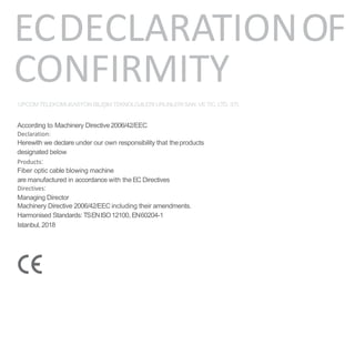 Cable Pushing Machine | PDF