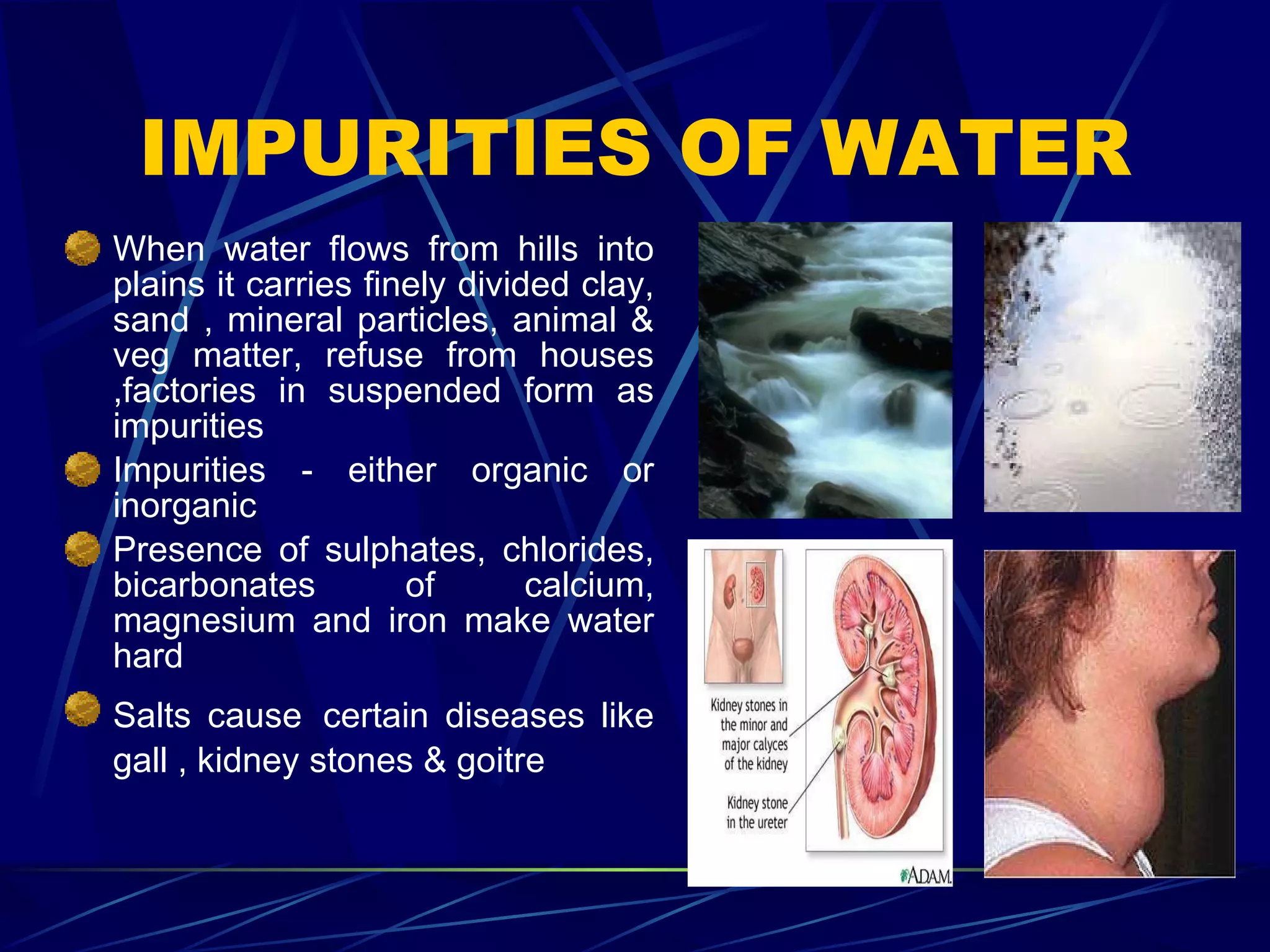 12. water and its impurities | PPT