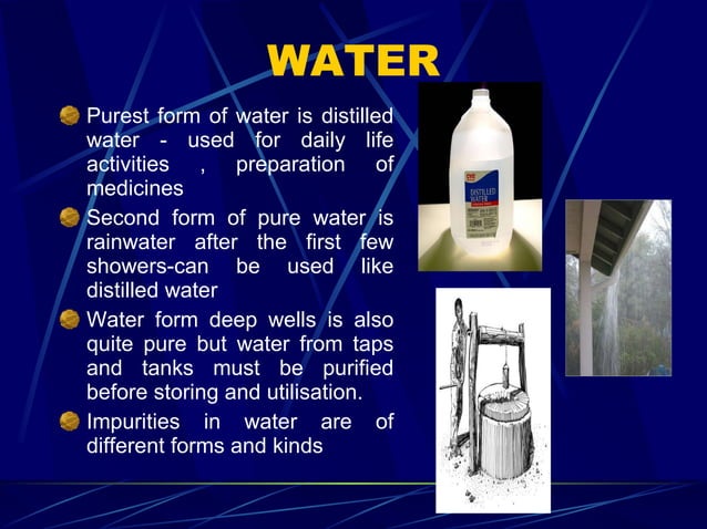 12 Water And Its Impurities Ppt
