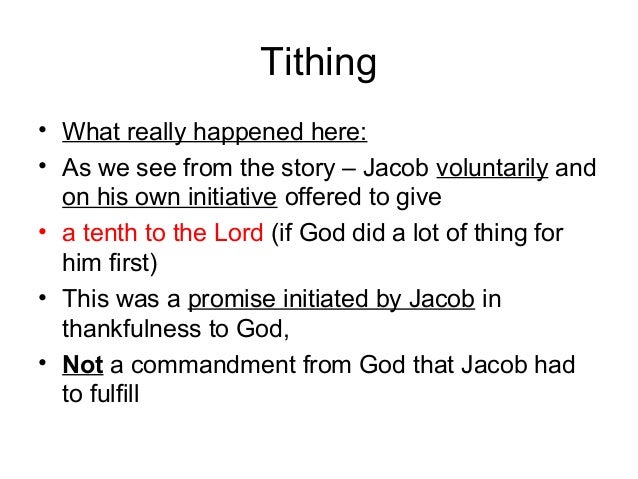 Tithes In The Bible