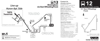 Tarta bus schedule Toledo, Ohio 12-WI24.pdf