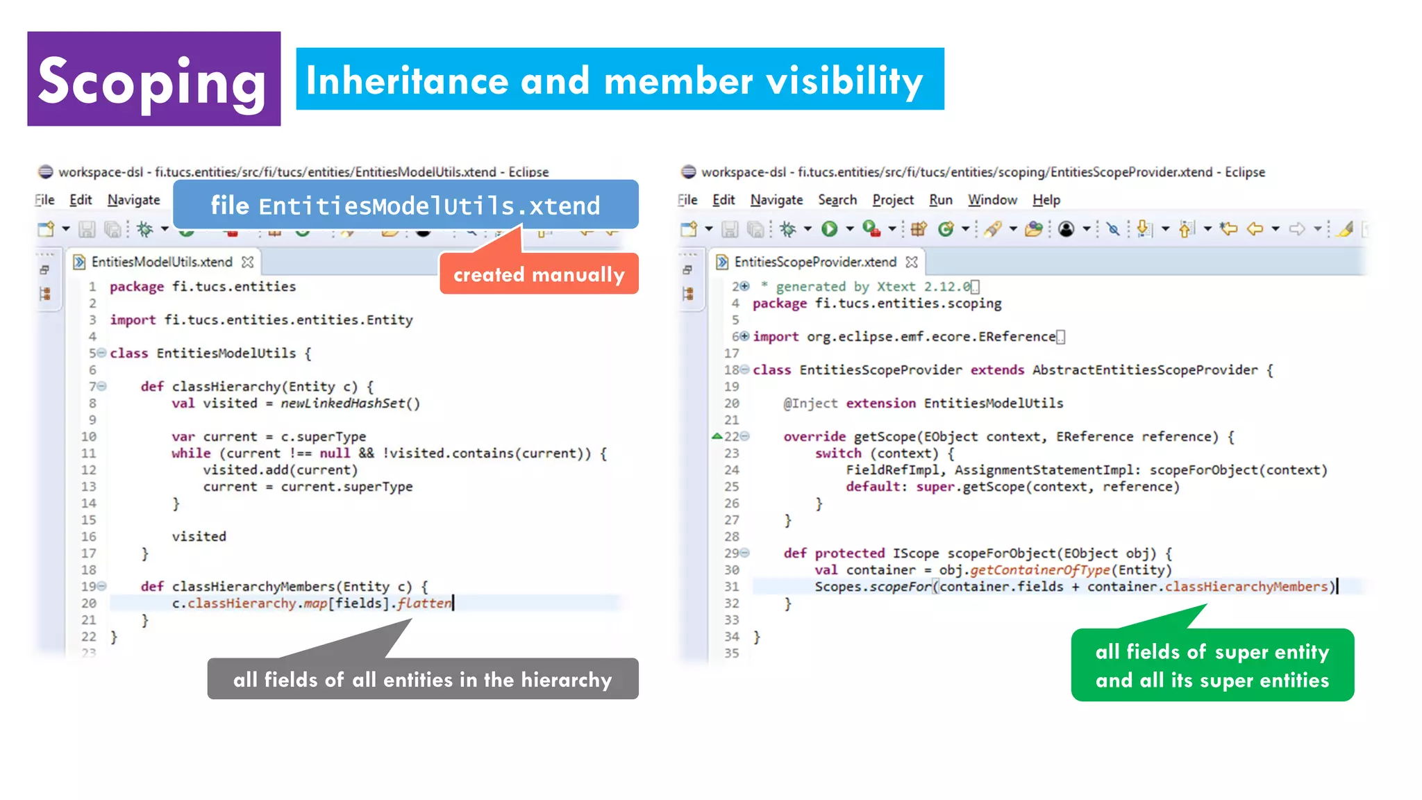 Xtext: type checking and scoping | PPT