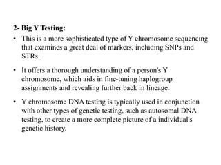 Y Chromosome & DNA Testing in Forensic Science.pptx