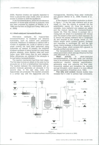 Production of biodiesel from vegetable oils | PDF