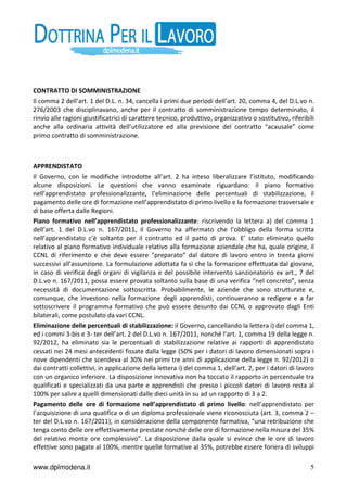 120 jobs act - massi | PDF