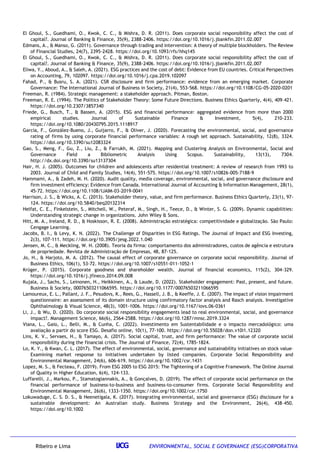Environmental, Social and Governance (ESG): Mapeamento e Análise de ...