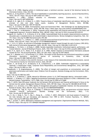 Environmental, Social and Governance (ESG): Mapeamento e Análise de ...