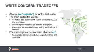 ReadConcern and WriteConcern | PPT