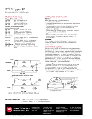 STI 1200-FRE Data Sheet | PDF