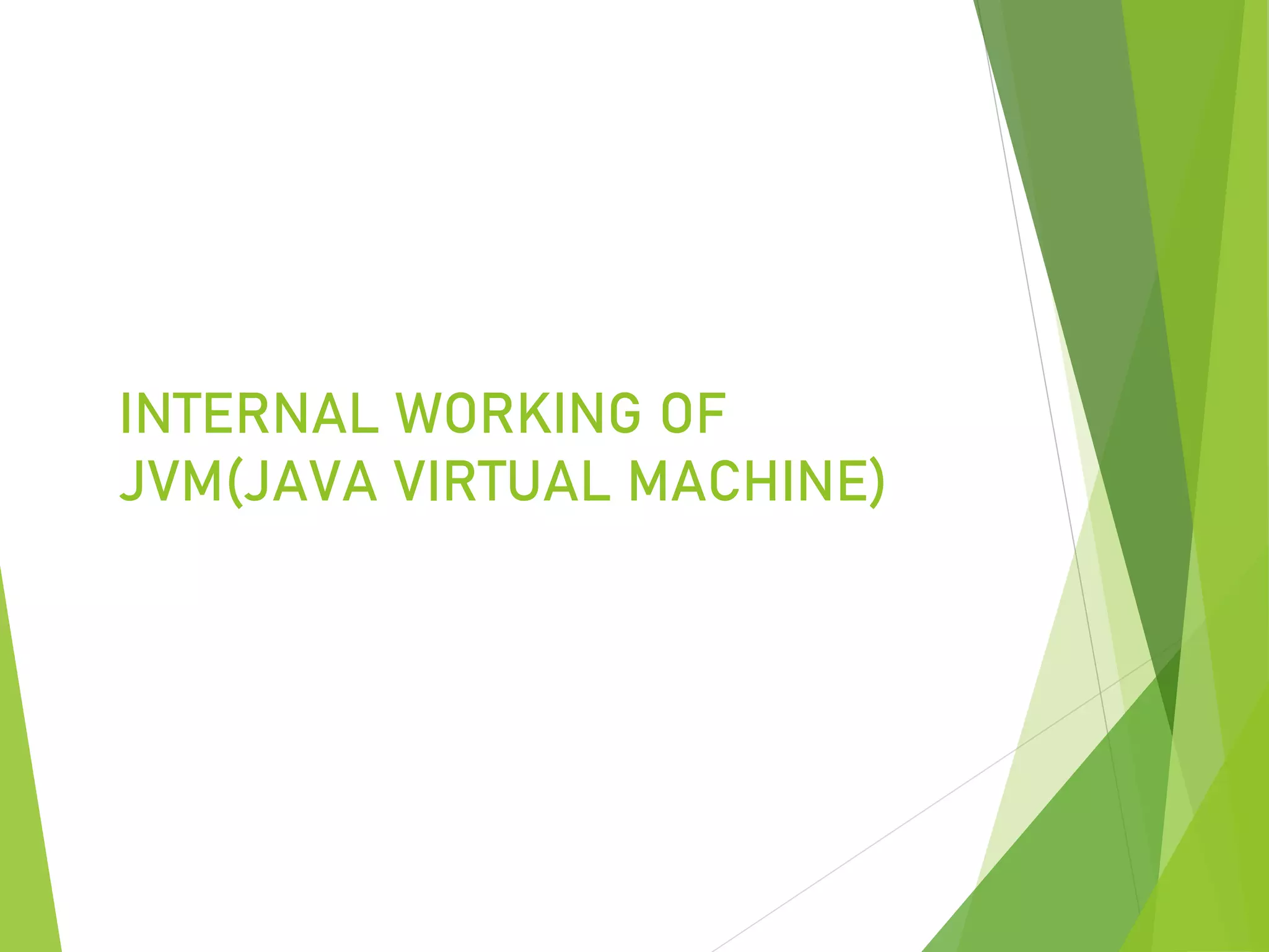 Internal working JVM | PDF | Programming Languages | Computing