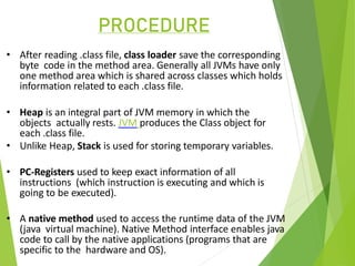 Internal working JVM | PPT